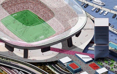 Nieuwe Kuip - Nieuwe Stadion Feijenoord - Nieuwbouw Architectuur Rotterdam